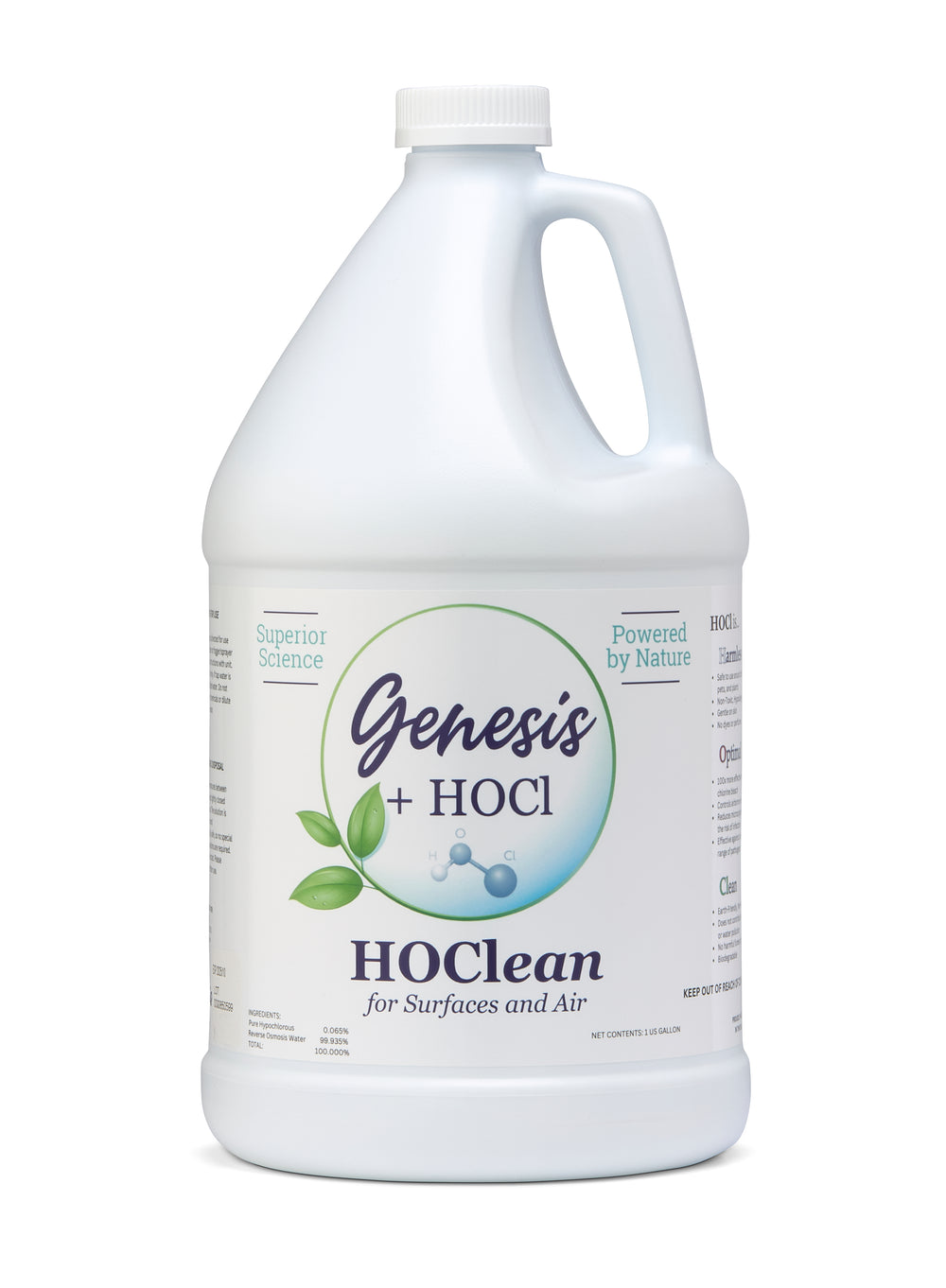 Genesis+HOCl—Most Powerful Hypochlorous Formula Available – 1-Gal